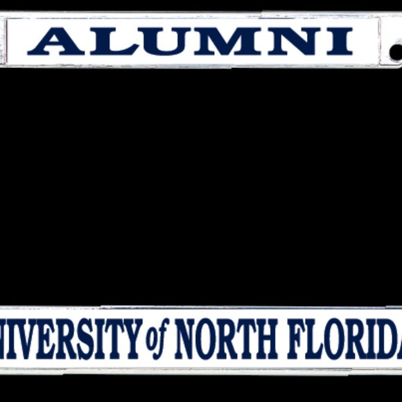 NCAA | Other | University Of North Florida Alumni Metal Tag Frame ...